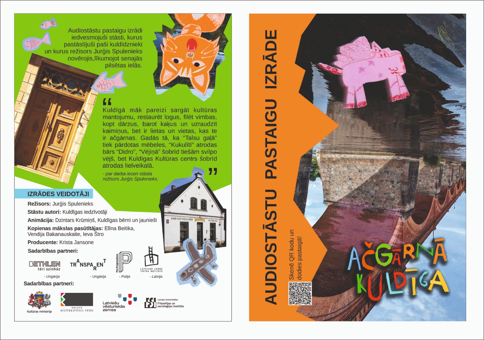 INTERVIEW: Upside Down Kuldīga. Even the watchtower is crooked here ...